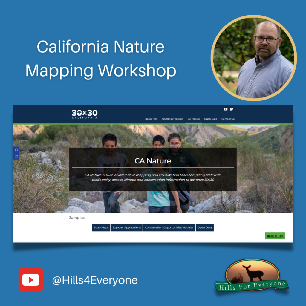 California Nature Presentation | Hills For Everyone