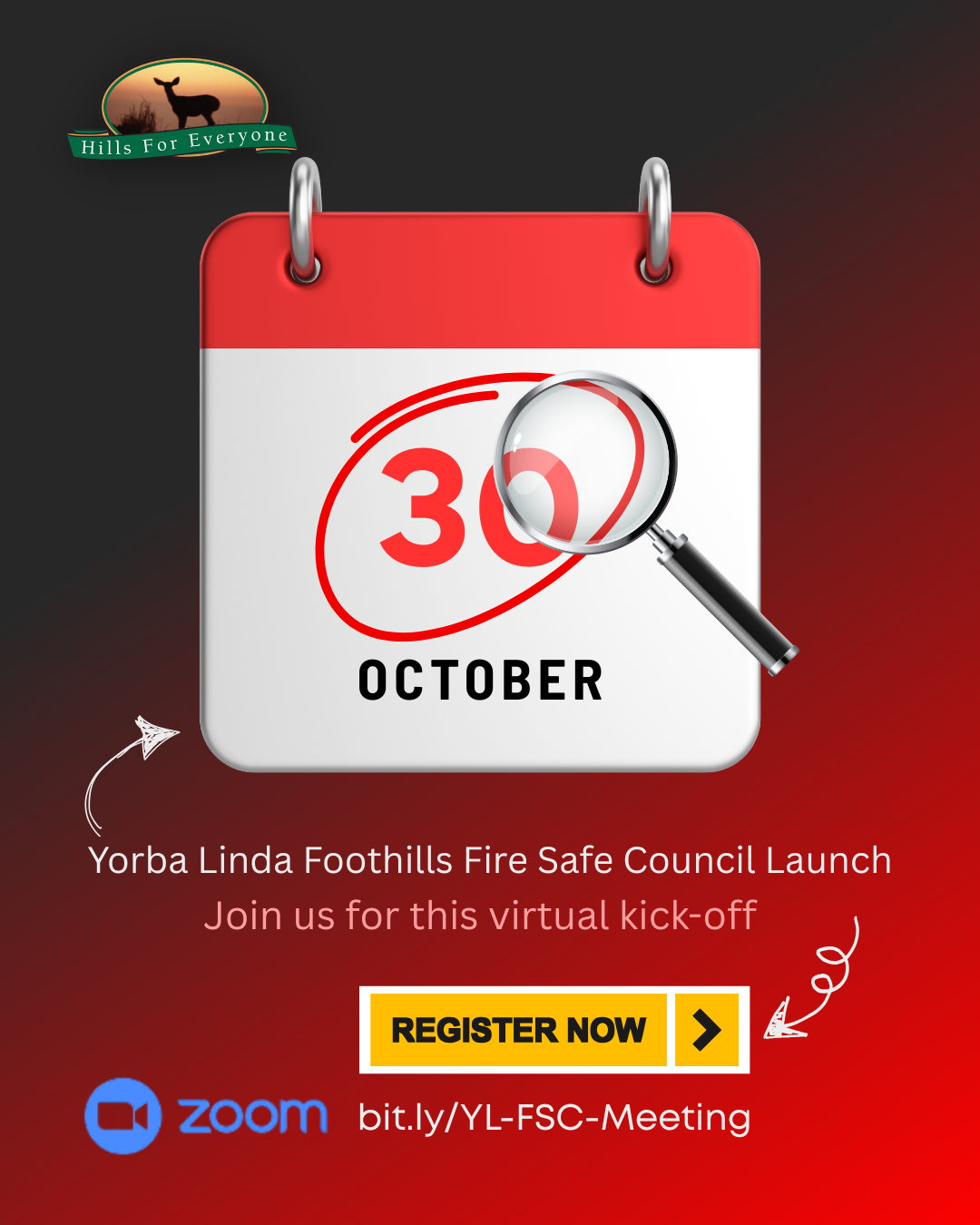 Fire Safe Council Kick Off | Hills For Everyone