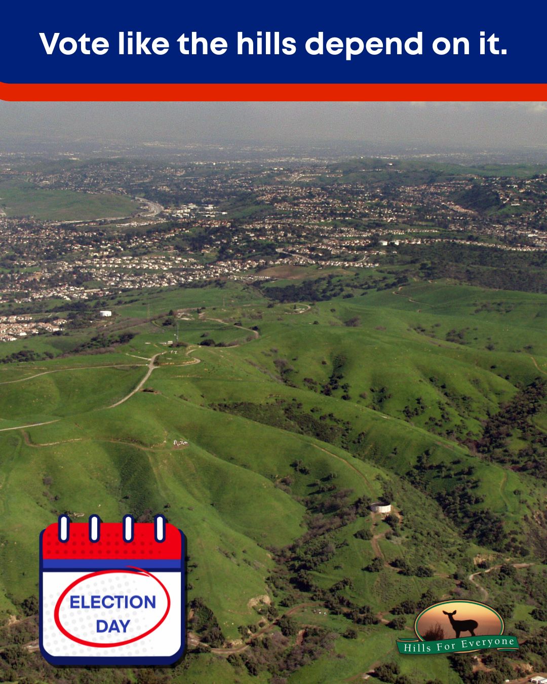 Election Day Reminder | Hills For Everyone